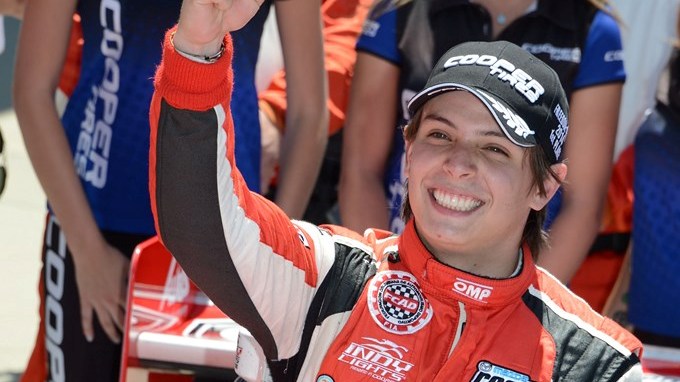 Gabby Chaves, probará los nuevos chasis de la categoría Indy Lights ...