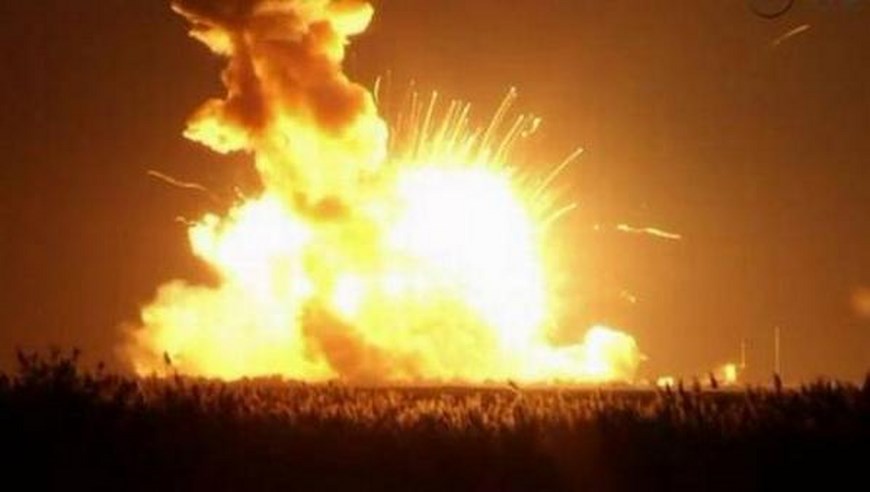 En video: Explota un cohete con carga para la Estación Espacial ...