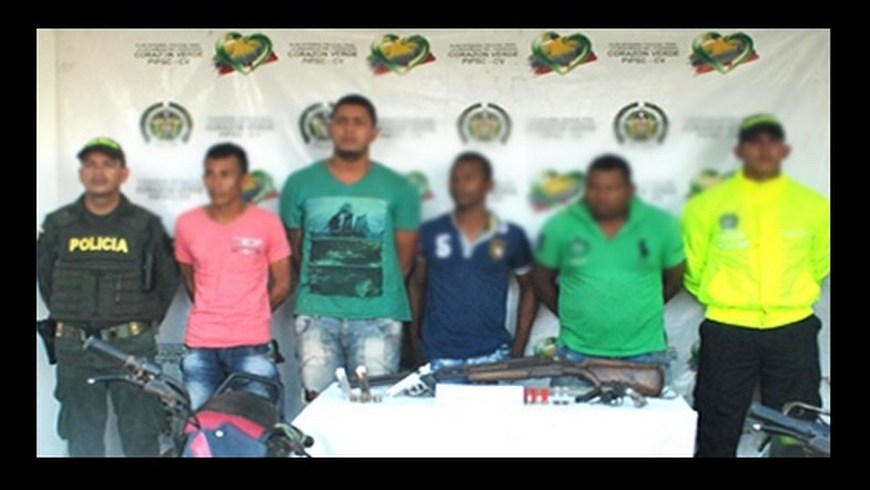 Cuatro integrantes del 'Clán Úsuga' fueron capturados en Córdoba | Minuto30