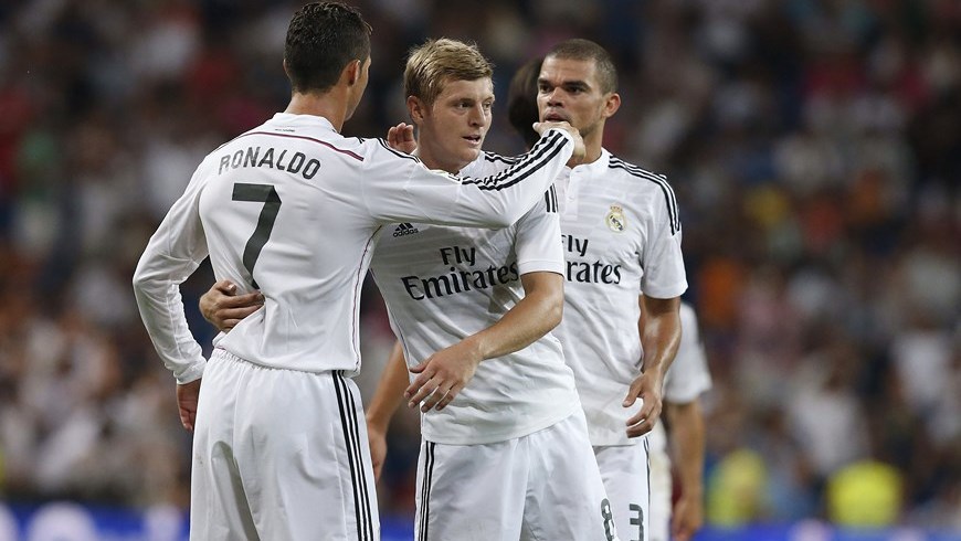 Kroos y Cristiano Ronaldo entregarán a la Cruz Roja un cheque de 100. ...