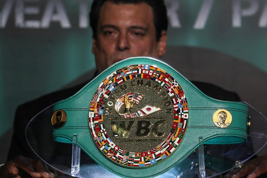 Un cinturón de esmeraldas, la joya para el vencedor Mayweather y ...