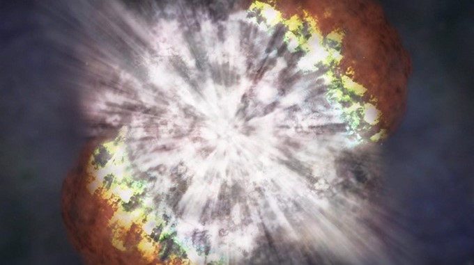 Científicos captan los estertores finales de una estrella masiva en ...