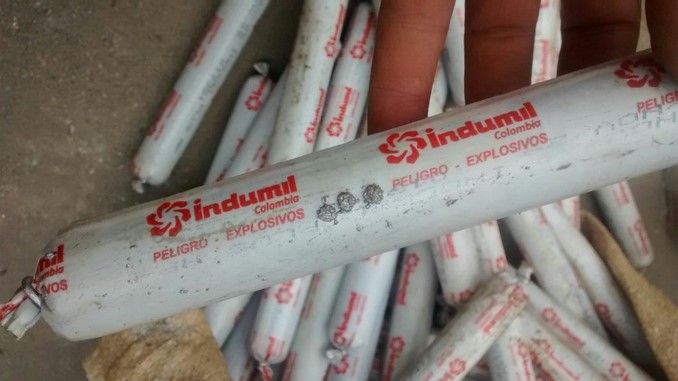Autoridades incautaron más de 140 explosivos indugel y 98 detonadores ...