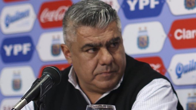 El presidente de la AFA es ambiguo al hablar sobre la continuidad de ...