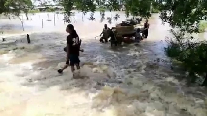VIDEO: Nechí está bajo el agua. Declararon calamidad pública por ...