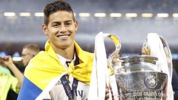 FOTOS: El mensaje de James Rodríguez tras la obtención de la Champions ...
