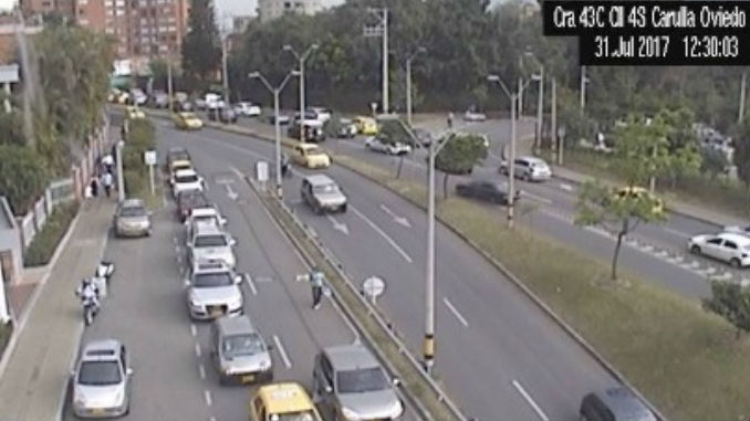 Así está la movilidad en Medellín al mediodía de este lunes 31 de julio ...