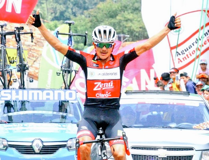 Alex Cano ganó la quinta etapa de la Vuelta a Colombia - Minuto30