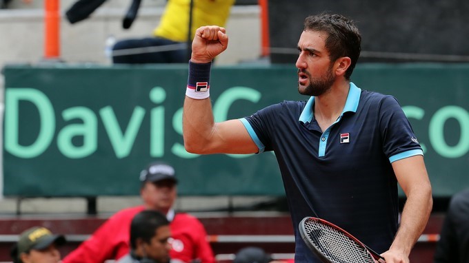 Alejandro González cayó ante Cilic y Croacia se lleva el primer punto ...