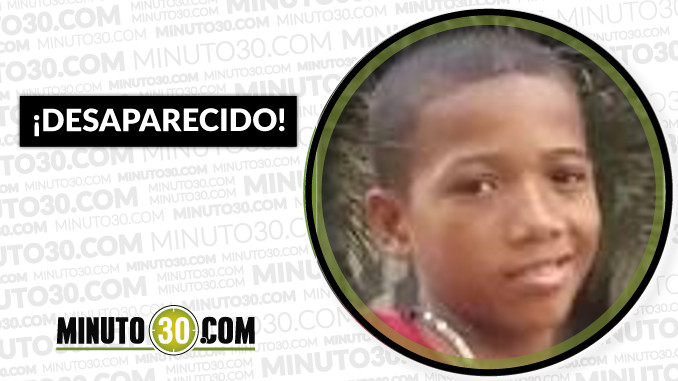 Justin Jessy Córdoba Gamboa desapareció el 6 de octubre