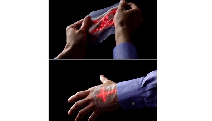 VIDEO: Japoneses crean una pantalla LED que puede adherirse a la piel ...