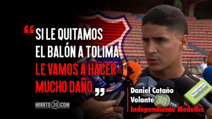 "Tenemos equipo para enfrentar a cualquiera", Daniel Cataño | Minuto30