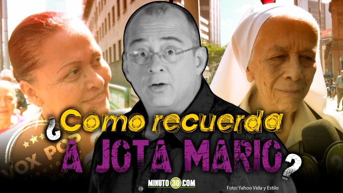 VOXPOP: ¿Usted cómo recuerda a Jota Mario? - Minuto30