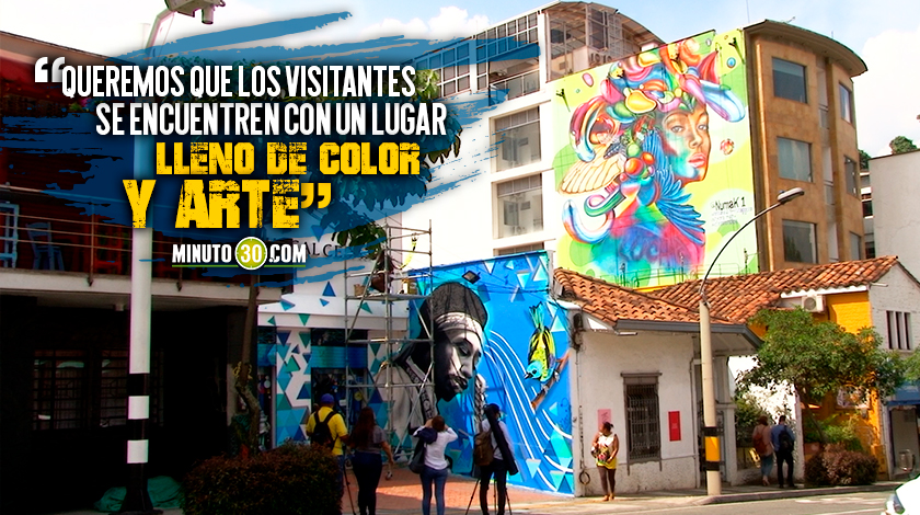 La galería de arte al aire libre más grande de Colombia está en la 10 ...