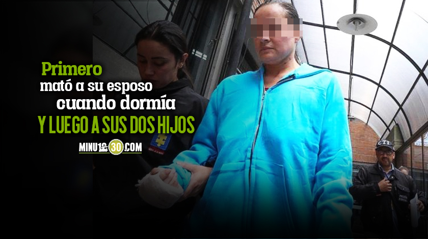 Le dieron 50 años de prisión a la mujer que mató a toda su familia a puñaladas en Bogotá | Minuto30