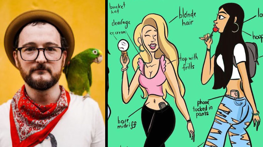 Estilos Típicos De Las Niñas De Medellín Ilustrador Australiano