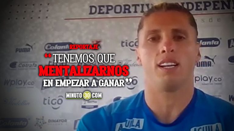Agustín Vuletich ve partido con Junior, como una oportunidad