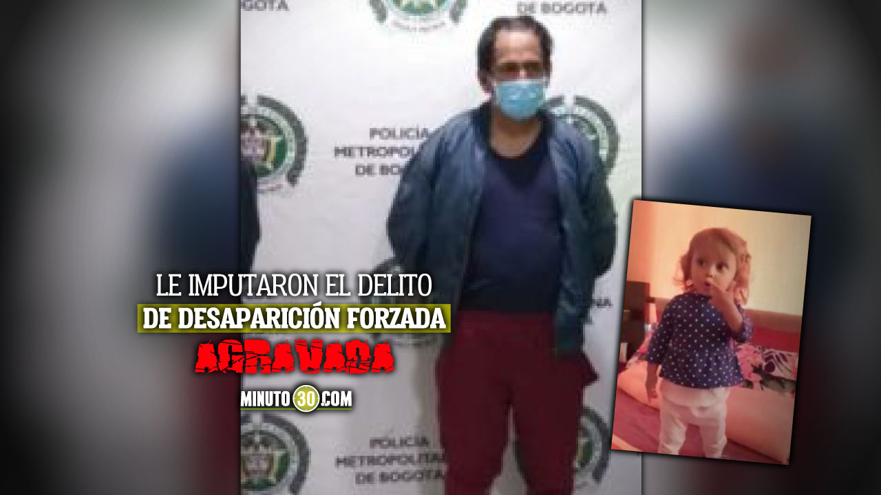 Aseguramiento contra Nilson Díaz por desaparición de Sara Sofía