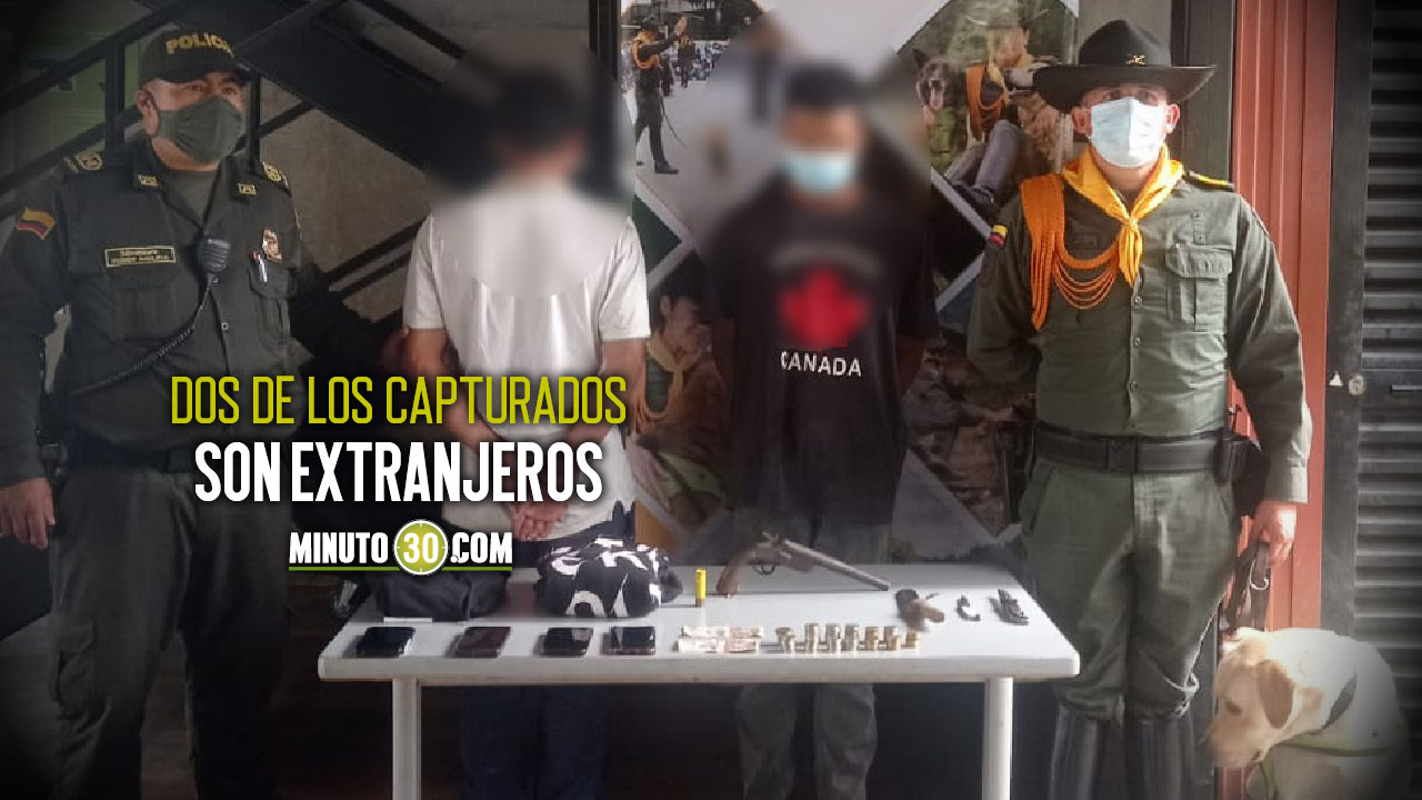 4 fleteros fueron capturados en las últimas en Medellín
