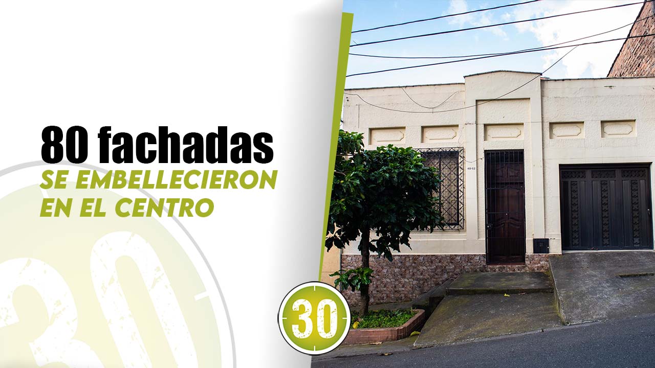 En Prado Centro, Medellín interviene las fachadas de las casas ...