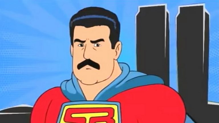 Súper Bigote: La nueva caricatura que muestra a Nicolás Maduro como un ...
