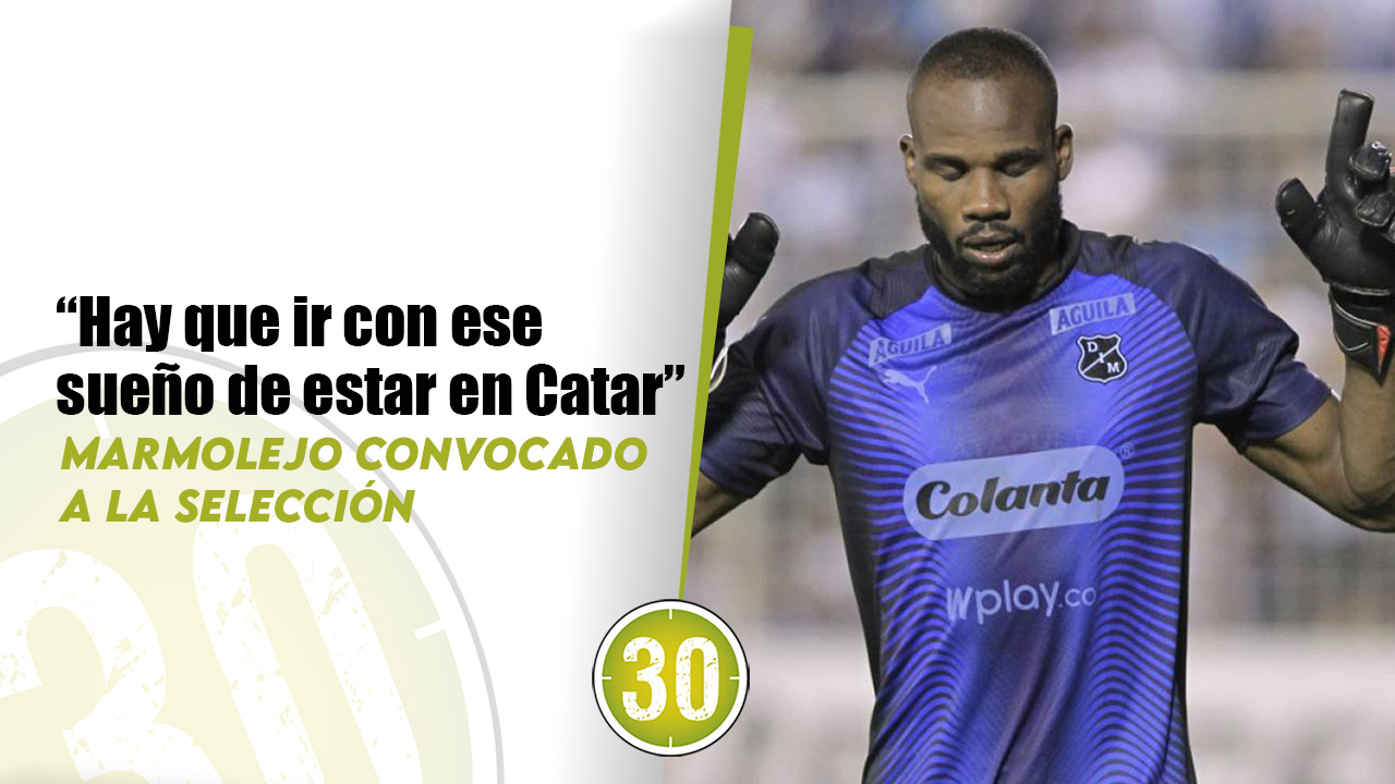 Marmolejo fue nuevamente convocado a la Selección Colombia