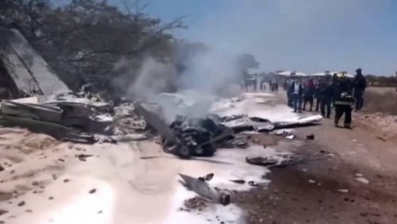 7 muertos dejó accidente de avioneta cerca de Líneas de Nasca