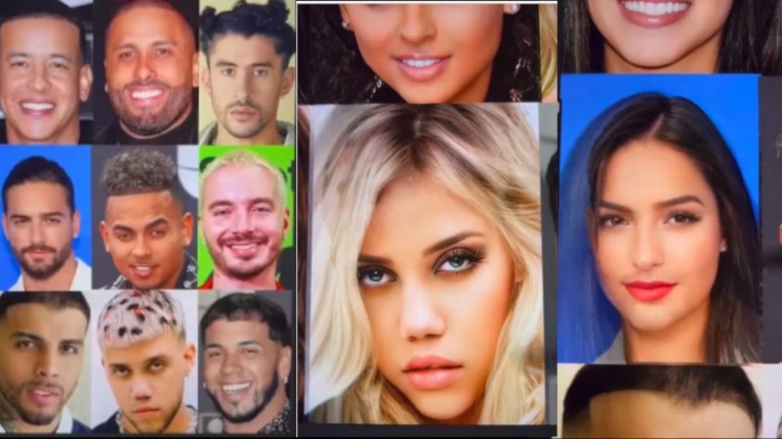 ¿Cuál se ve mejor? Así se verían los rostros de algunos reguetoneros si ...