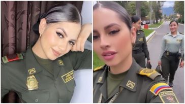 Gina Pinzón, la policía más bella de Colombia, mostró a sus bellas ...