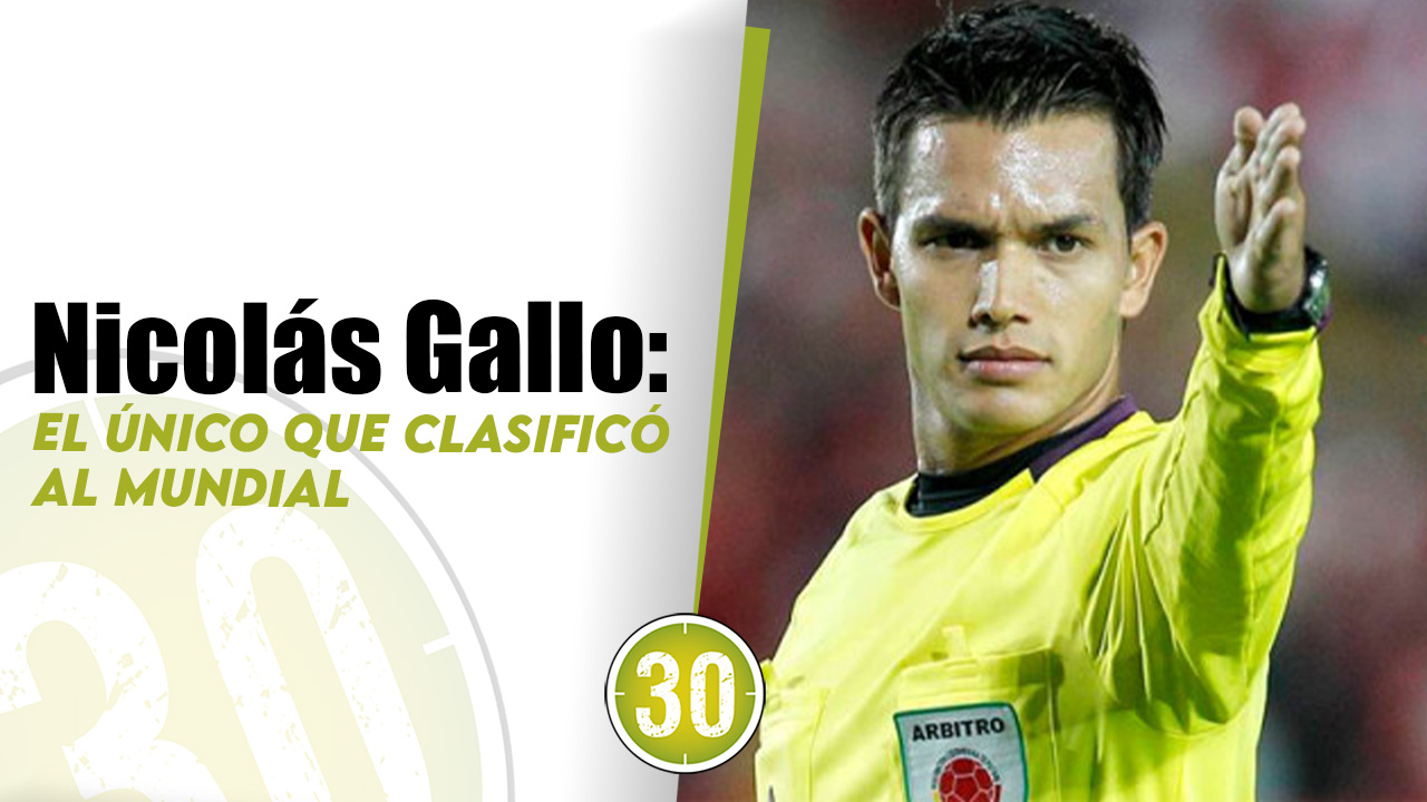 Nicolás Gallo único representante del arbitraje colombiano en Qatar: FIFA