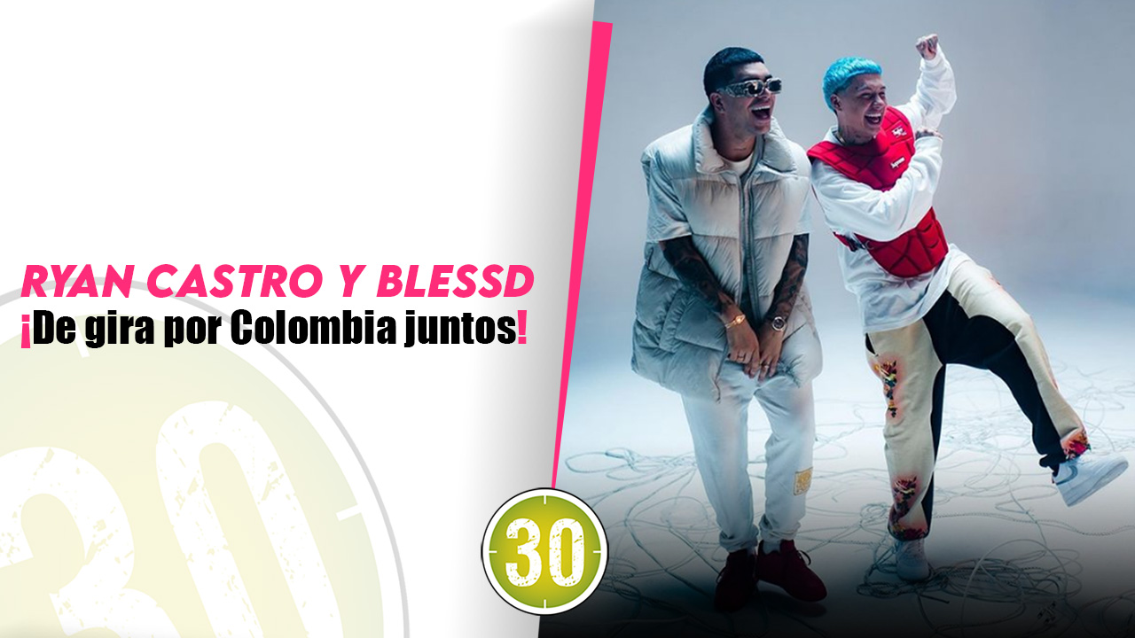[VIDEO] Ryan Castro y Blessd preparan su gira juntos en Colombia