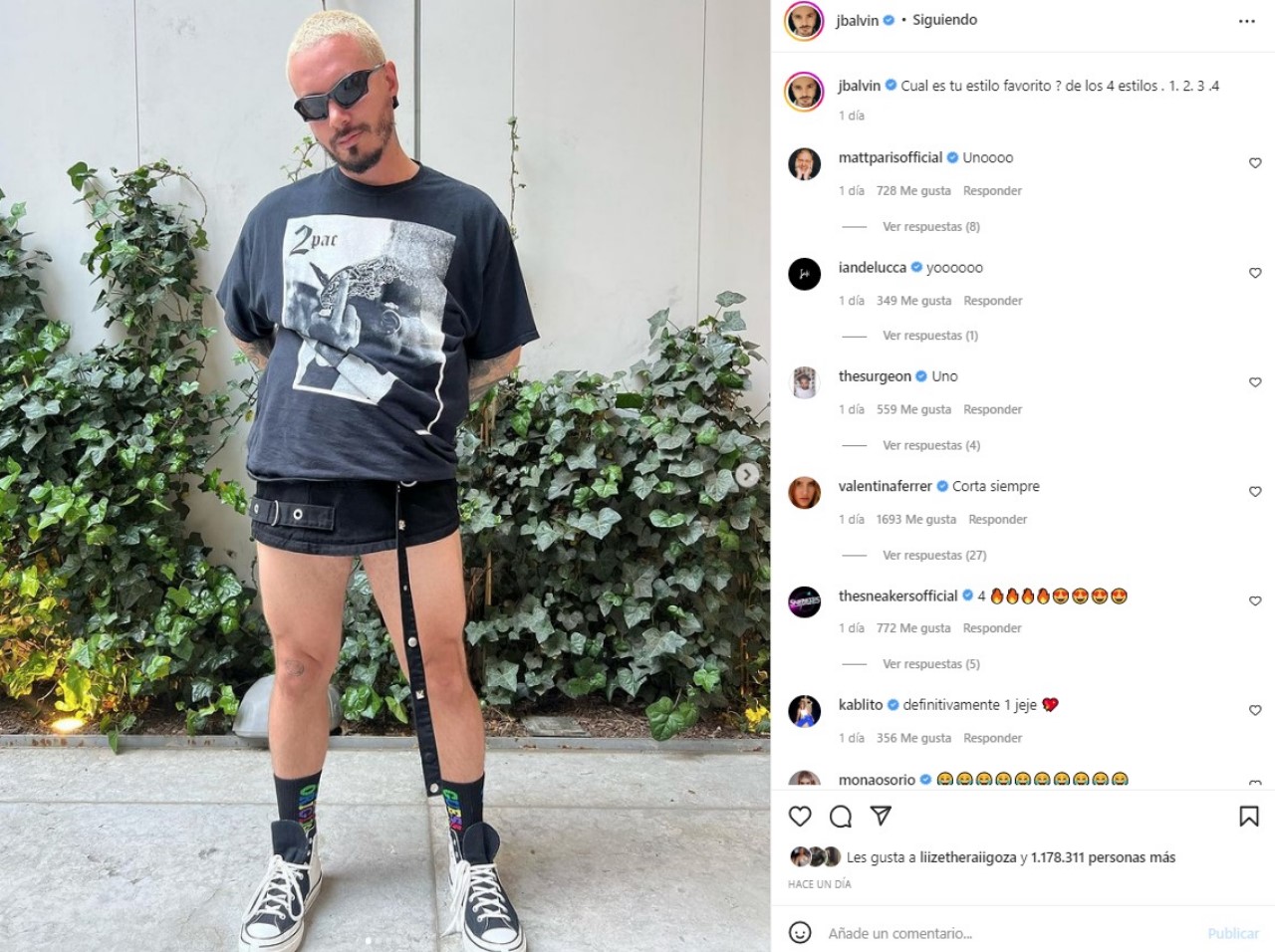 Controversia en redes sociales por 'pinta' de J Balvin - Minuto30