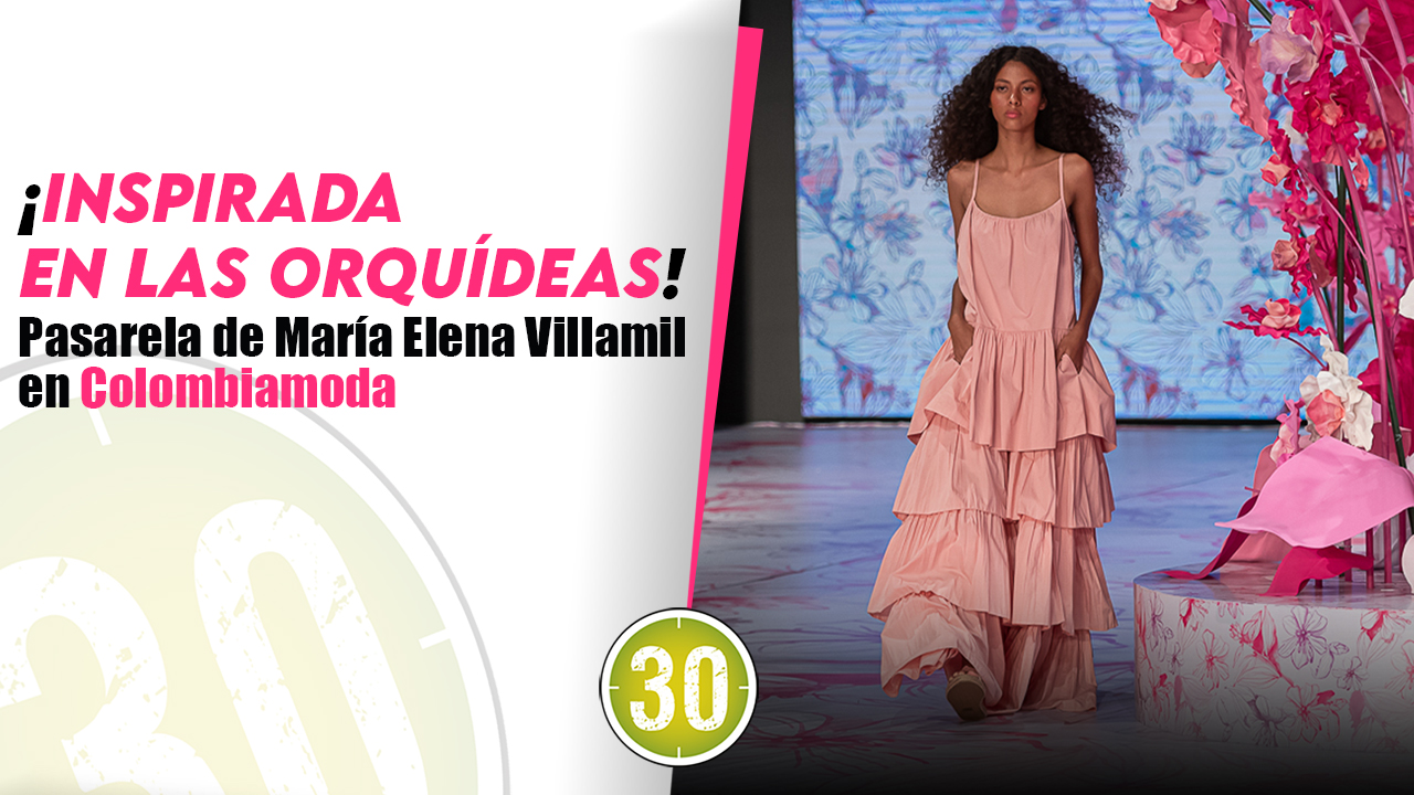 [VIDEO] Inspirada en las orquídeas: María Elena Villamil junto a ...