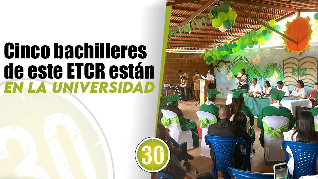 11 Excombatientes De Las Farc Se Graduaron De Bachillerato