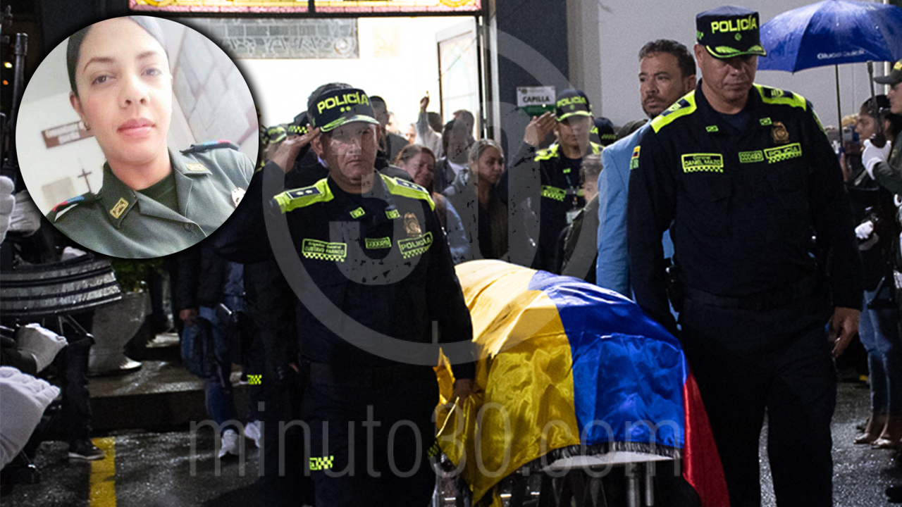 [Fotos y video] Conmovedora despedida a la patrullera Luisa, asesinada en Yarumal |Minuto30