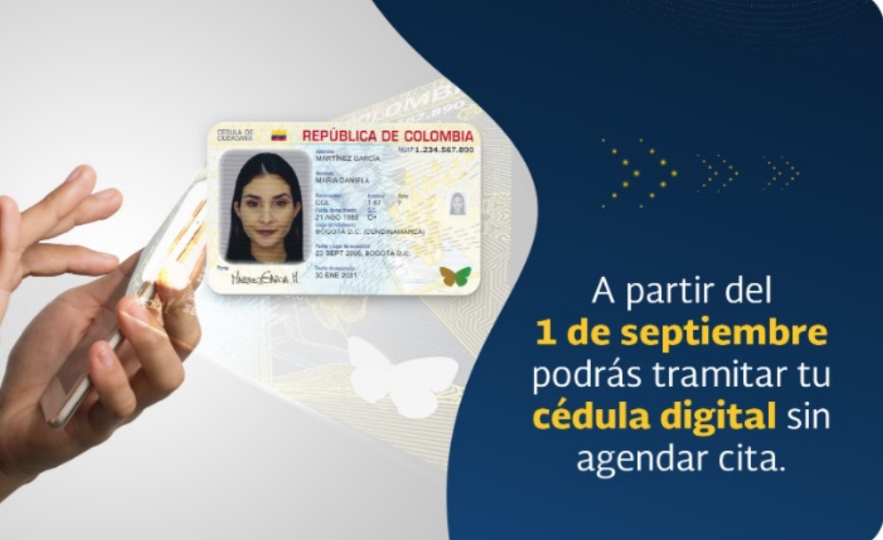 Fecha para que la cédula digital sea obligatoria