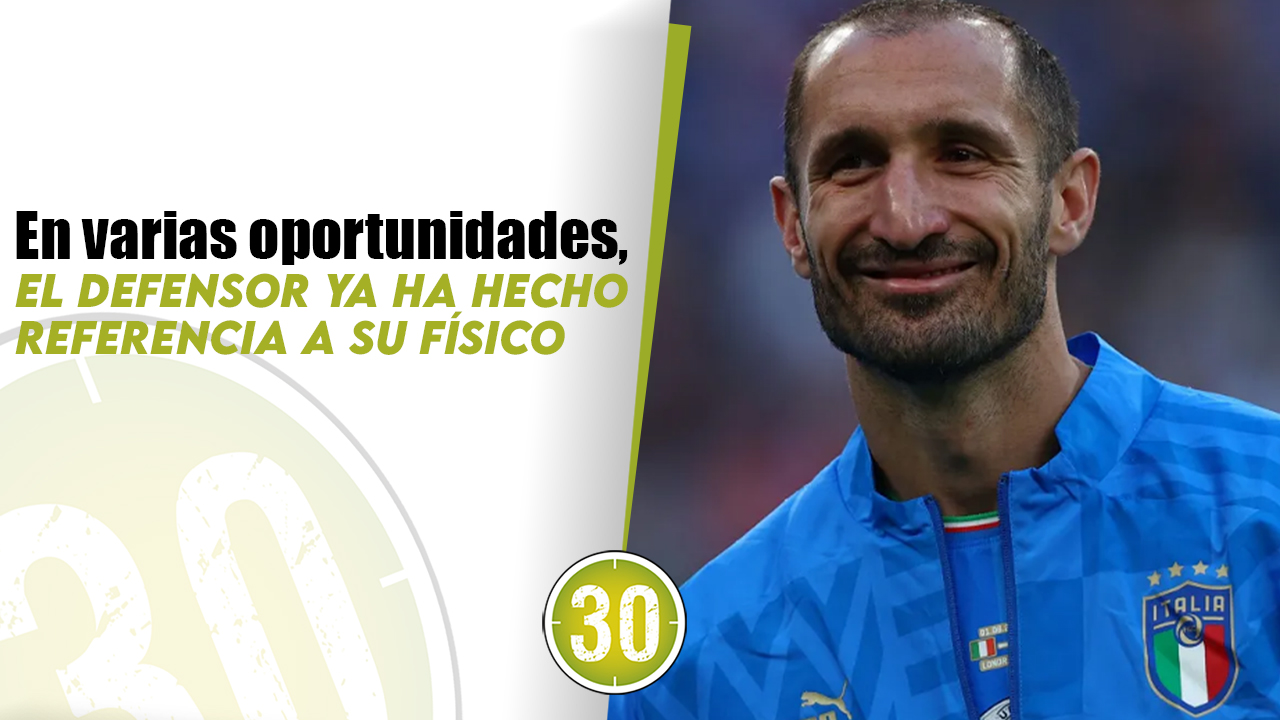 Giorgio Chiellini habló de su físico: “Mírame, soy más feo que el ...
