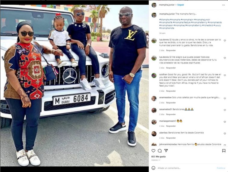 Mompha Junior, de 10 años, se ha convertido en el niño más rico del mundo