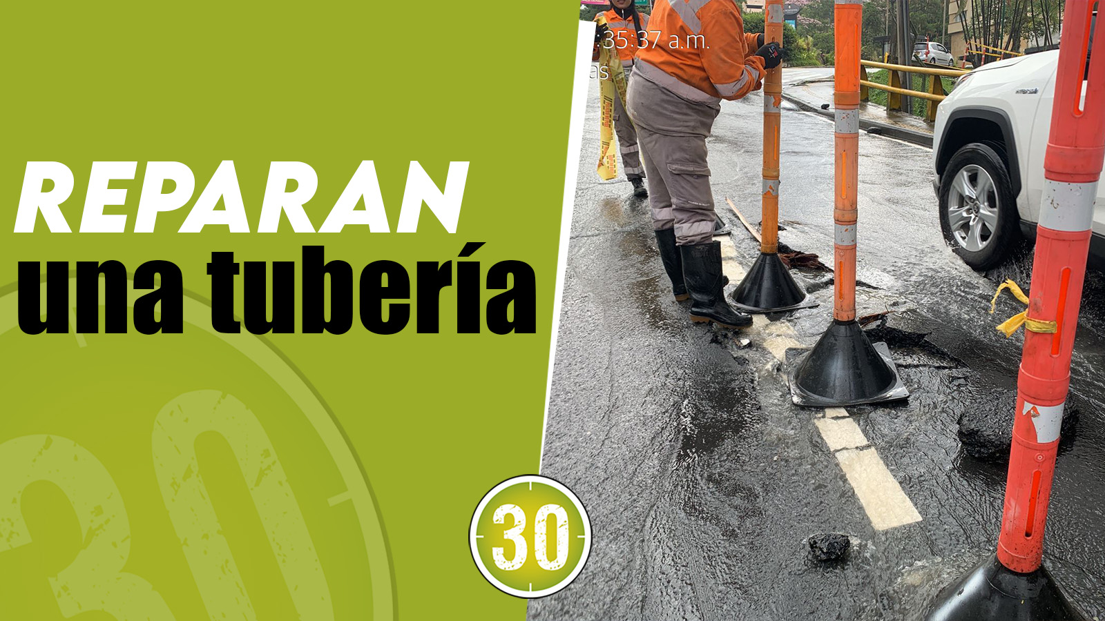 ¡Ojo! Hay cierre parcial en la Avenida Las Palmas