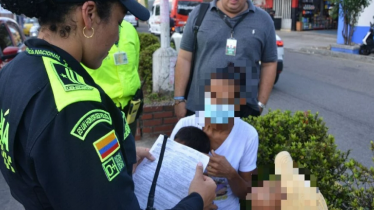 Rescatados cuatro niños que eran usados para pedir limosna