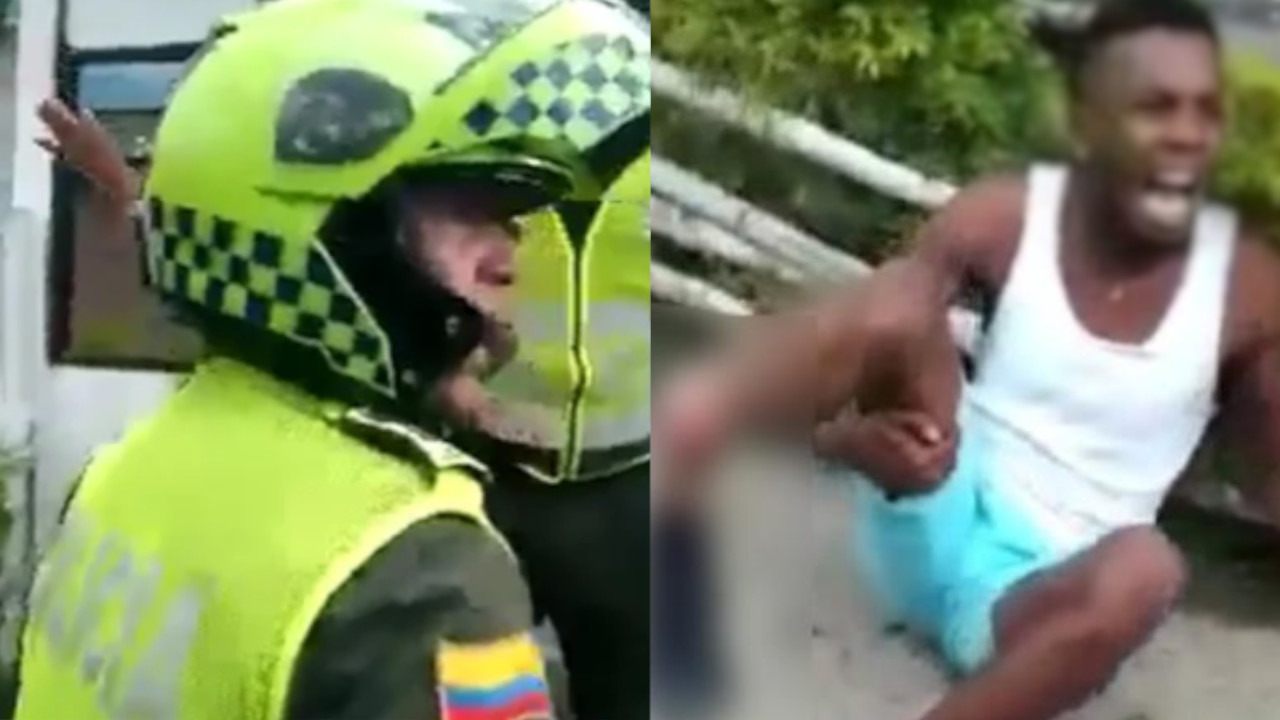 [VIDEO] En una requisa uniformados le partieron el pie a un joven con ...