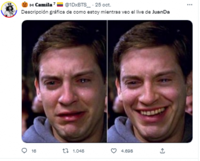 Divertidos memes que dejó el regreso del influencer JuanDa - Minuto30