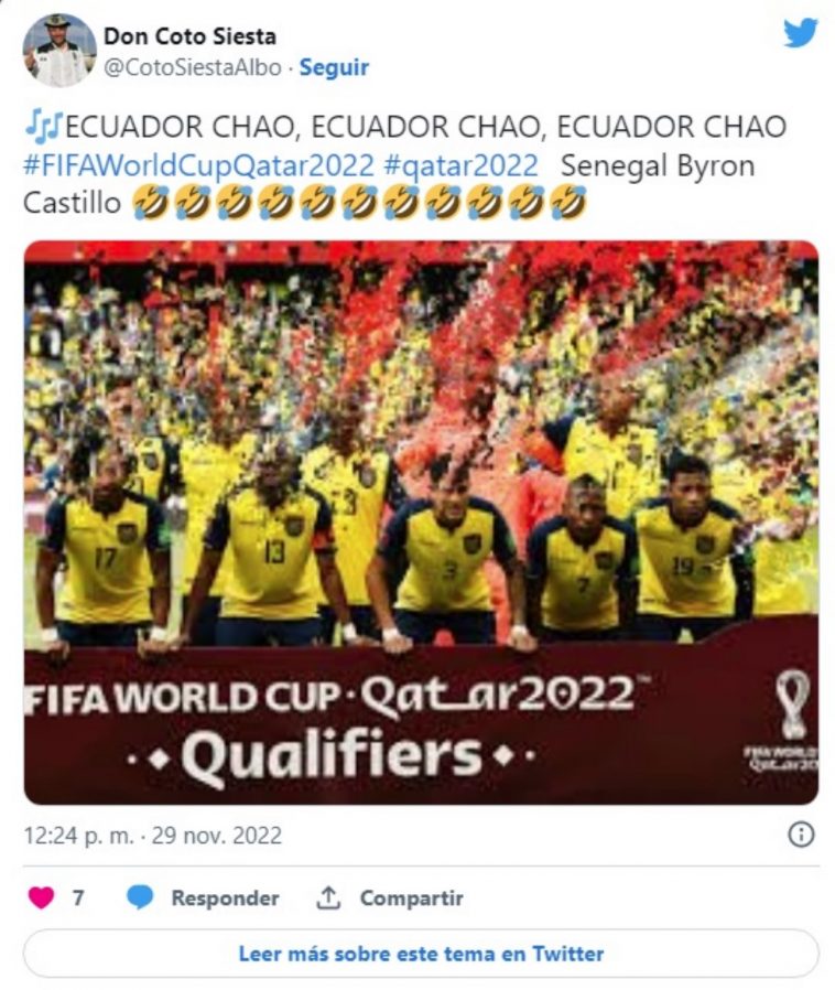 [FOTOS] A Ecuador lo mandaron para la casa, memes tras la eliminación ...