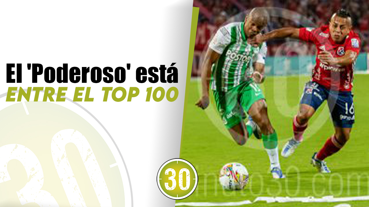 El DIM, en el top 100 de los mejores equipos del mundo: supera a Nacional