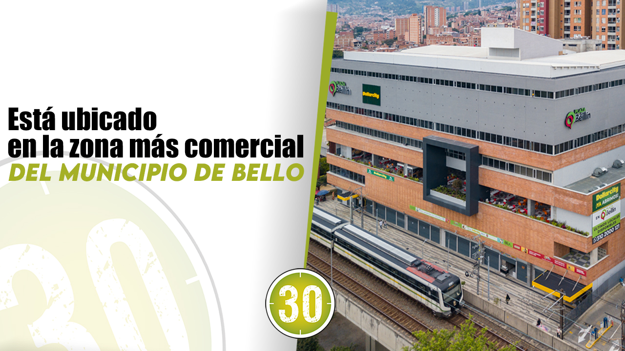 Plaza Beillín: nuevo centro comercial de Bello