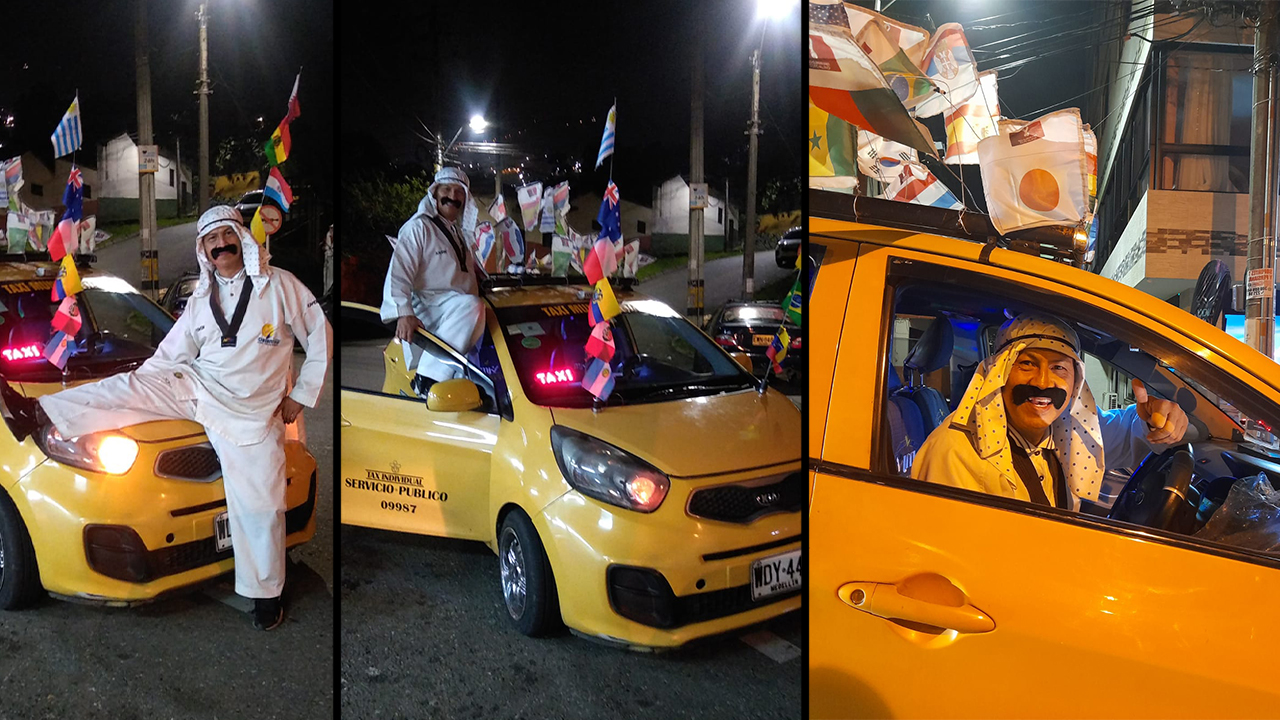 [VIDEO] El taxista paisa que se transforma en 'Bajad Alalá' por el ...
