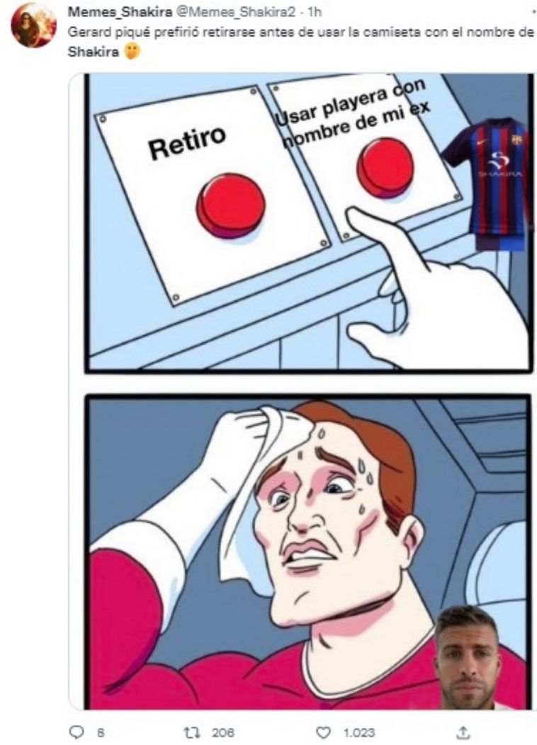 Memes que dejó la salida de Gerard Piqué de las canchas