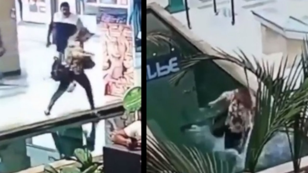 Video Mujer Se Fue A Piscina De Centro Comercial Por Estar ‘pegada
