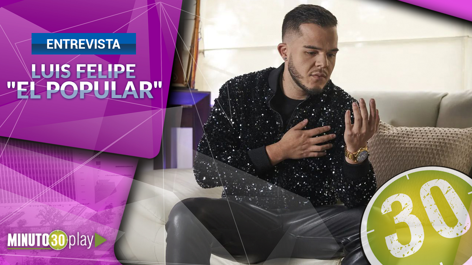 [VIDEO] Luis Felipe "El Popular" lanzó su canción ‘No quiero verte ...