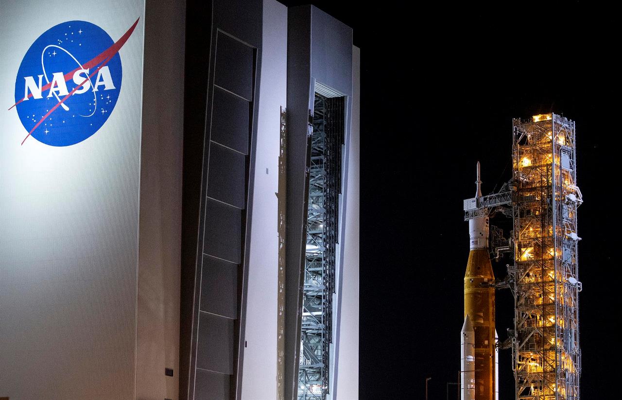 FOTOS: El cohete de la misión Artemis regresa a la plataforma de lanzamiento | Minuto30